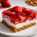 Strawberry Pretzel Jello Salad Recipe – Quick, Fun, and Delicious